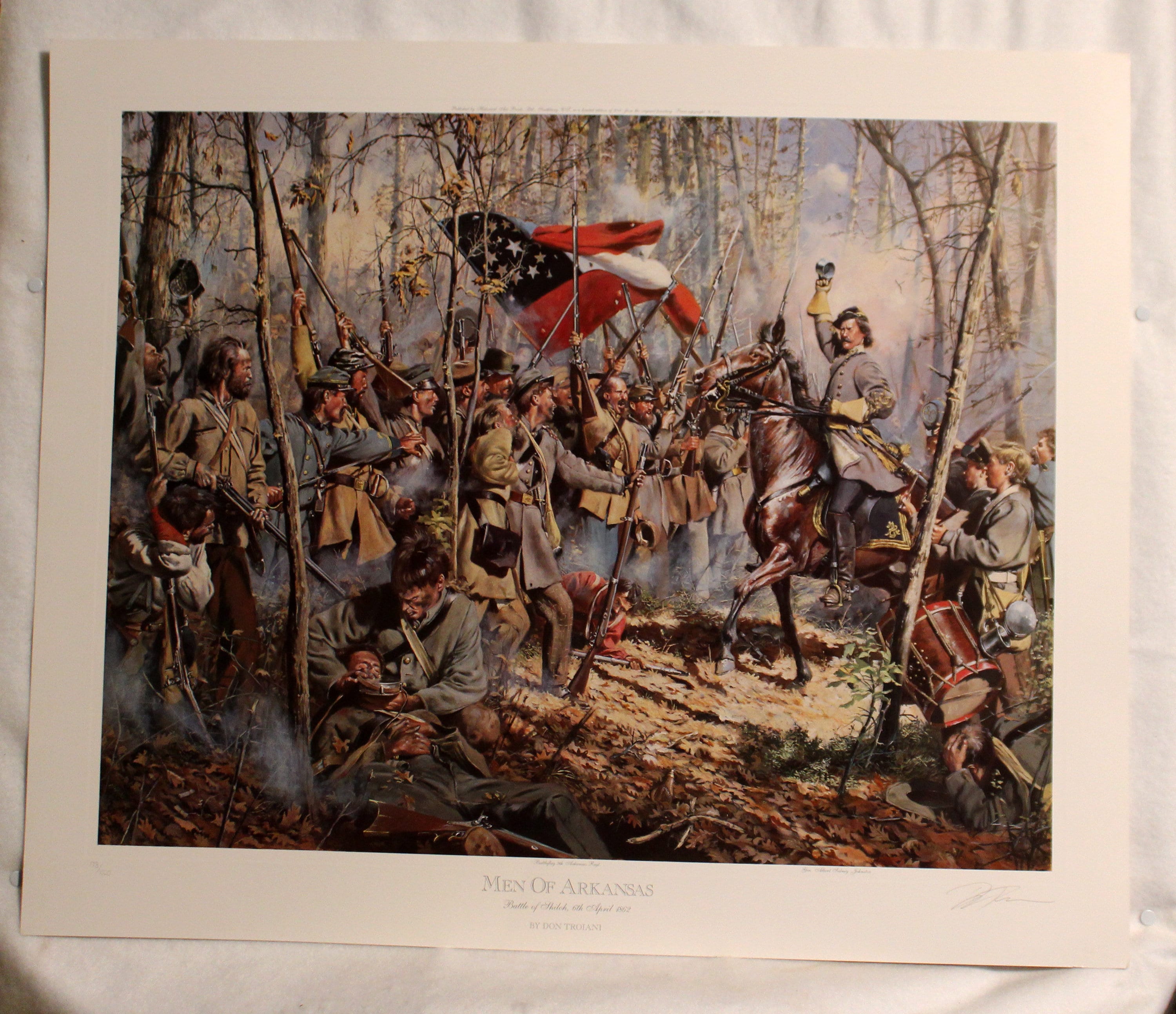 Don Troiani Limited Edition Civil War Print, men of Arkansas Signed ...