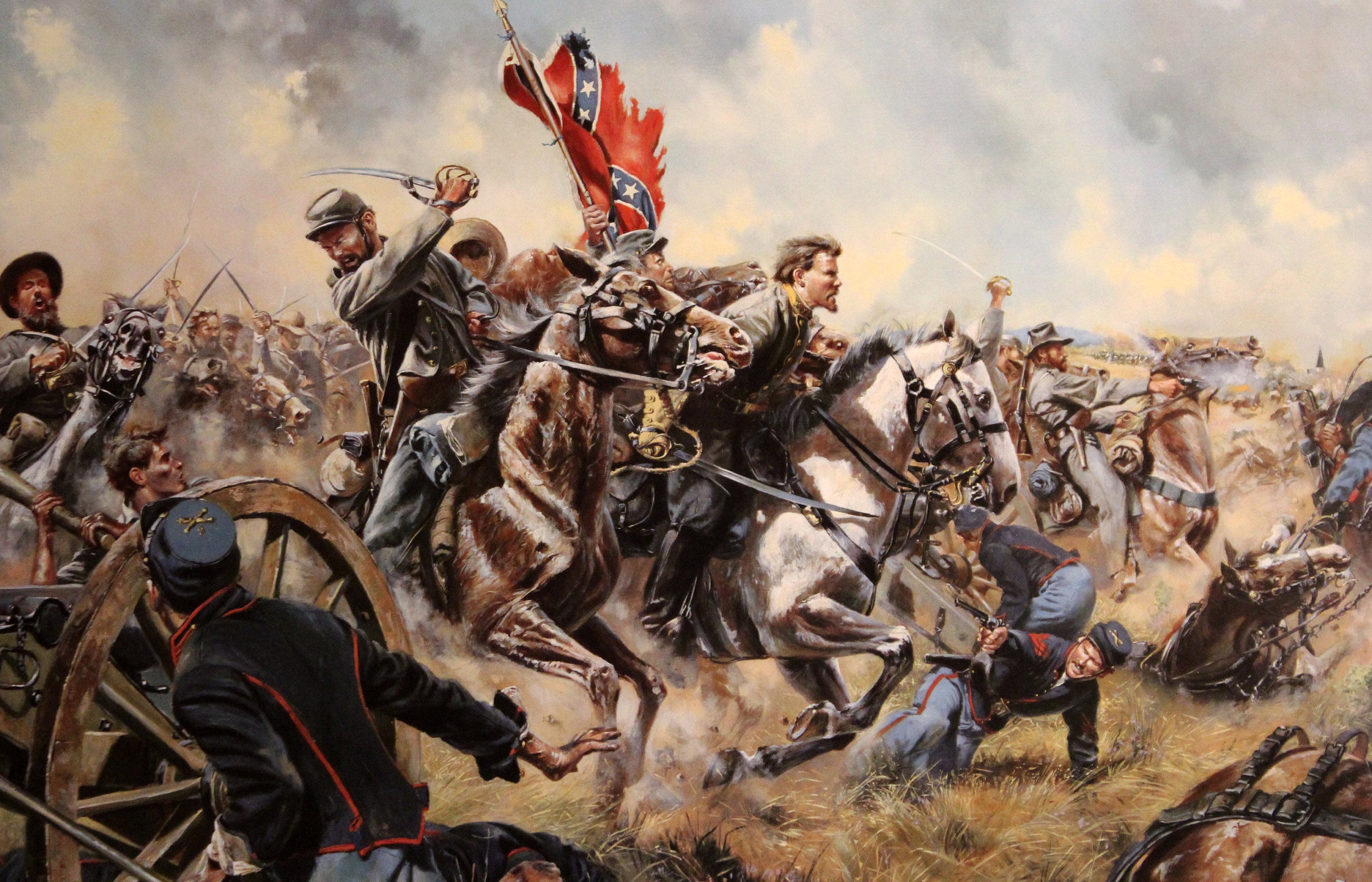 Don Troiani Limited Edition Civil War Print "the Gray Comanches ...