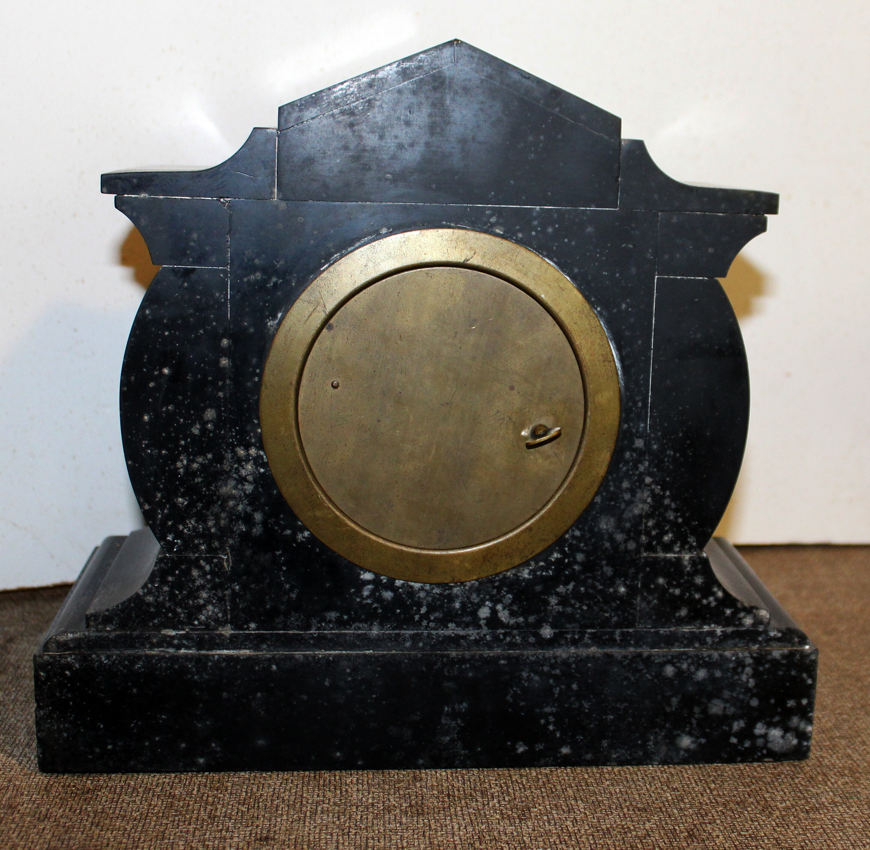 Antique Boston Clock Company Tandem Wind Onyx Cased Mantle Clock. - Etsy