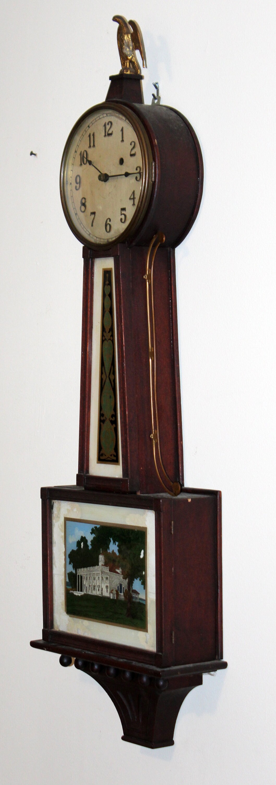 Antique New Haven Clock Co. "willard" Model WEIGHT DRIVEN Banjo Clock - Etsy