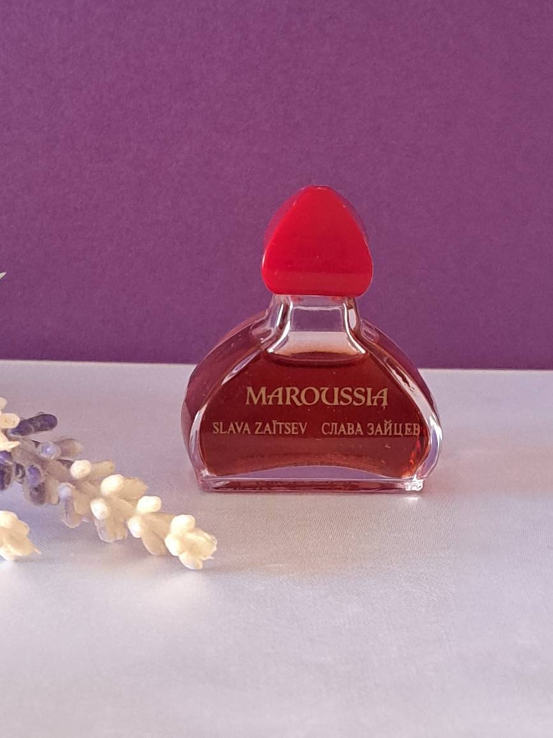 Maroussia Perfume by Slava Zaitsev Edt 7.5 Ml, Miniature Vintage Women ...