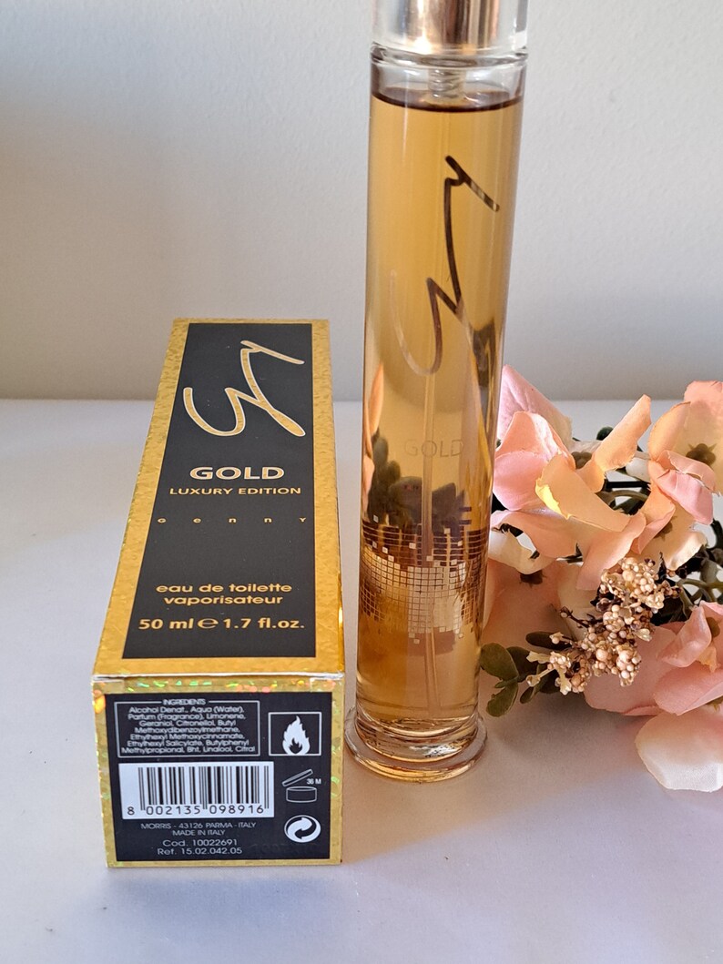 Genny Gold Luxury Edition Morris Woman Perfume Edt Vintage Spray 50 Ml ...