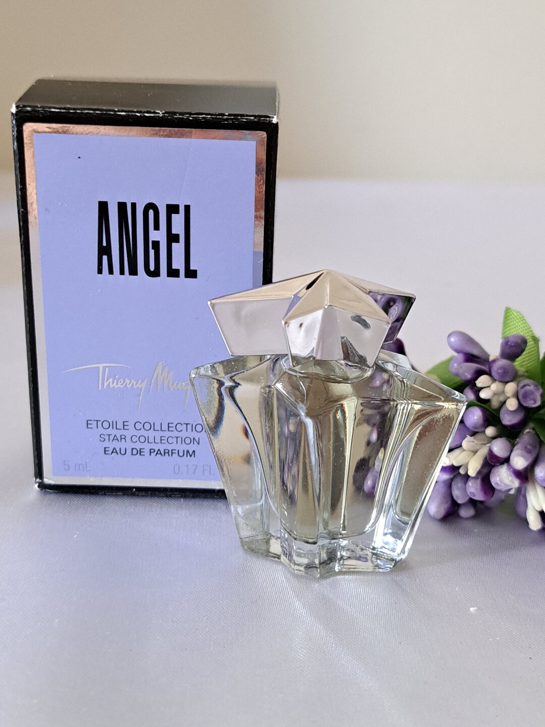 Angel by Thierry Mugler EDP Vintage Perfume 1992, Miniature 5 Ml With ...