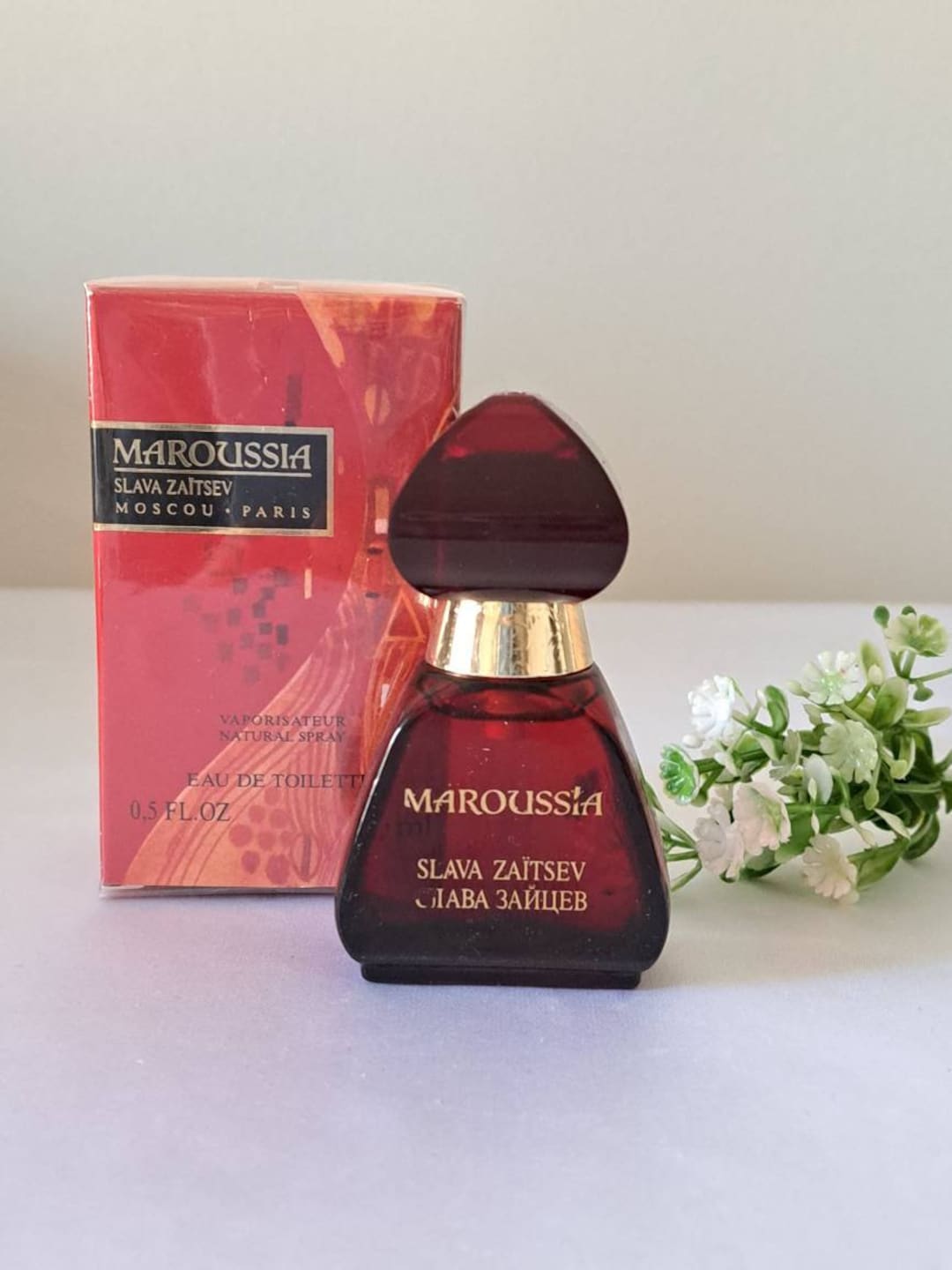 Maroussia Perfume by Slava Zaitsev Edt 15 Ml, Vintage Women's Perfume ...