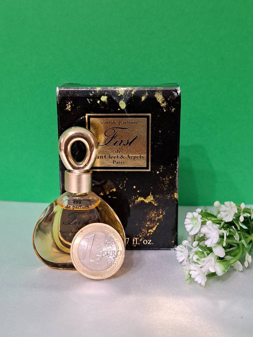 Van Cleef First Edp Miniature Perfume 5ml Vintage 1976, With Box - Etsy