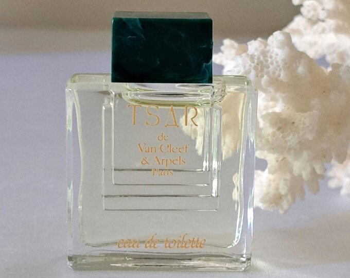 Van Cleef & Arpels tsar 1989 MINIATURE Perfume. Eau De Toilette 7ml / 0 ...