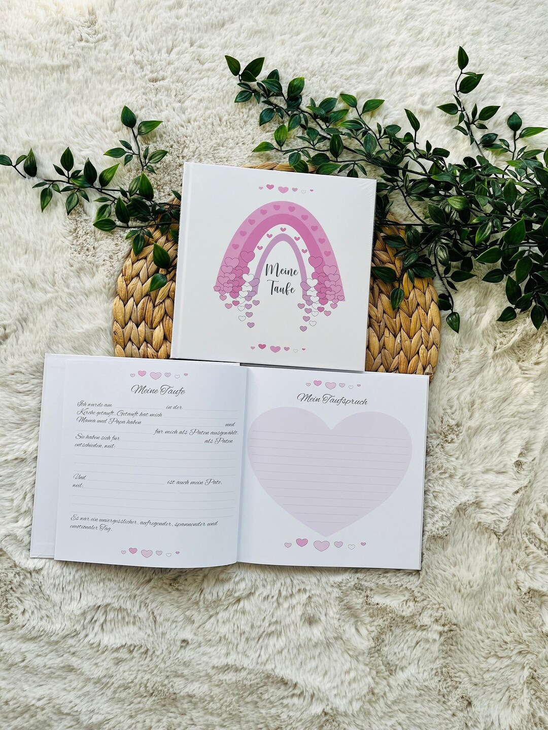 Photo Album Baptism My Baptism Baptism Album Guest Book for Baptism ...