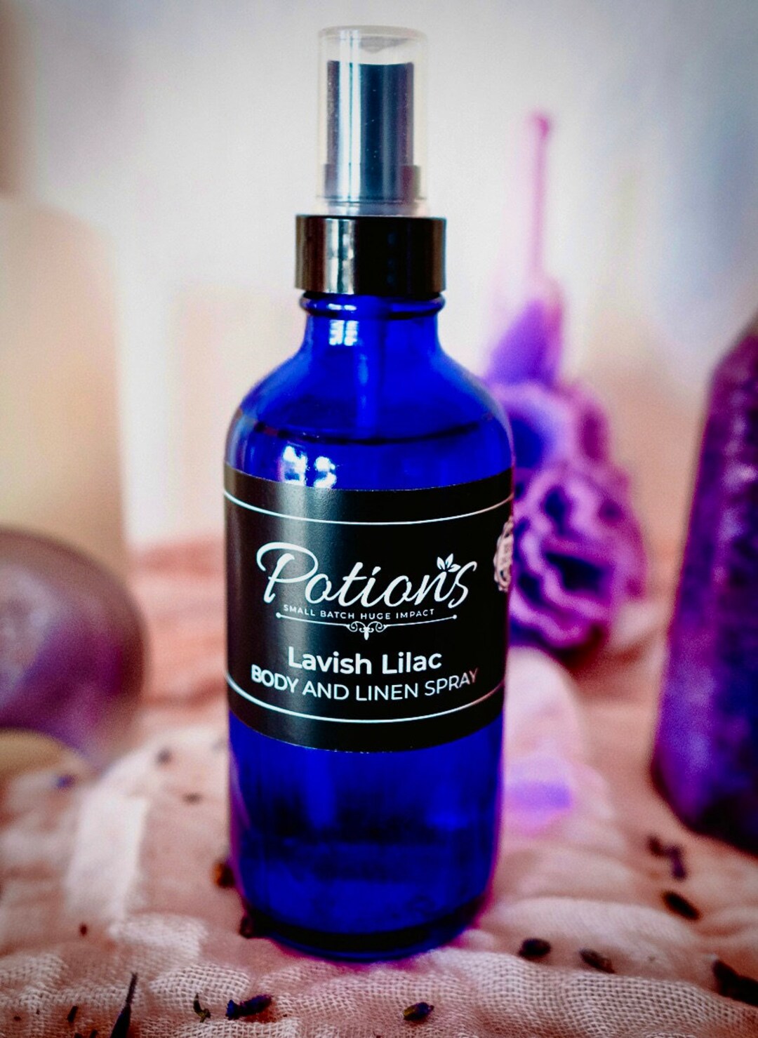 Organic Lilac Body Mist - Linen Mist- Organic - Fine Fragrance - Vegan ...