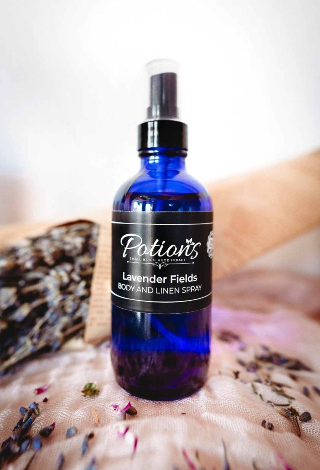 Organic Lavender Body Spray, Lavender Body Mist, Lavender Linen Spray ...