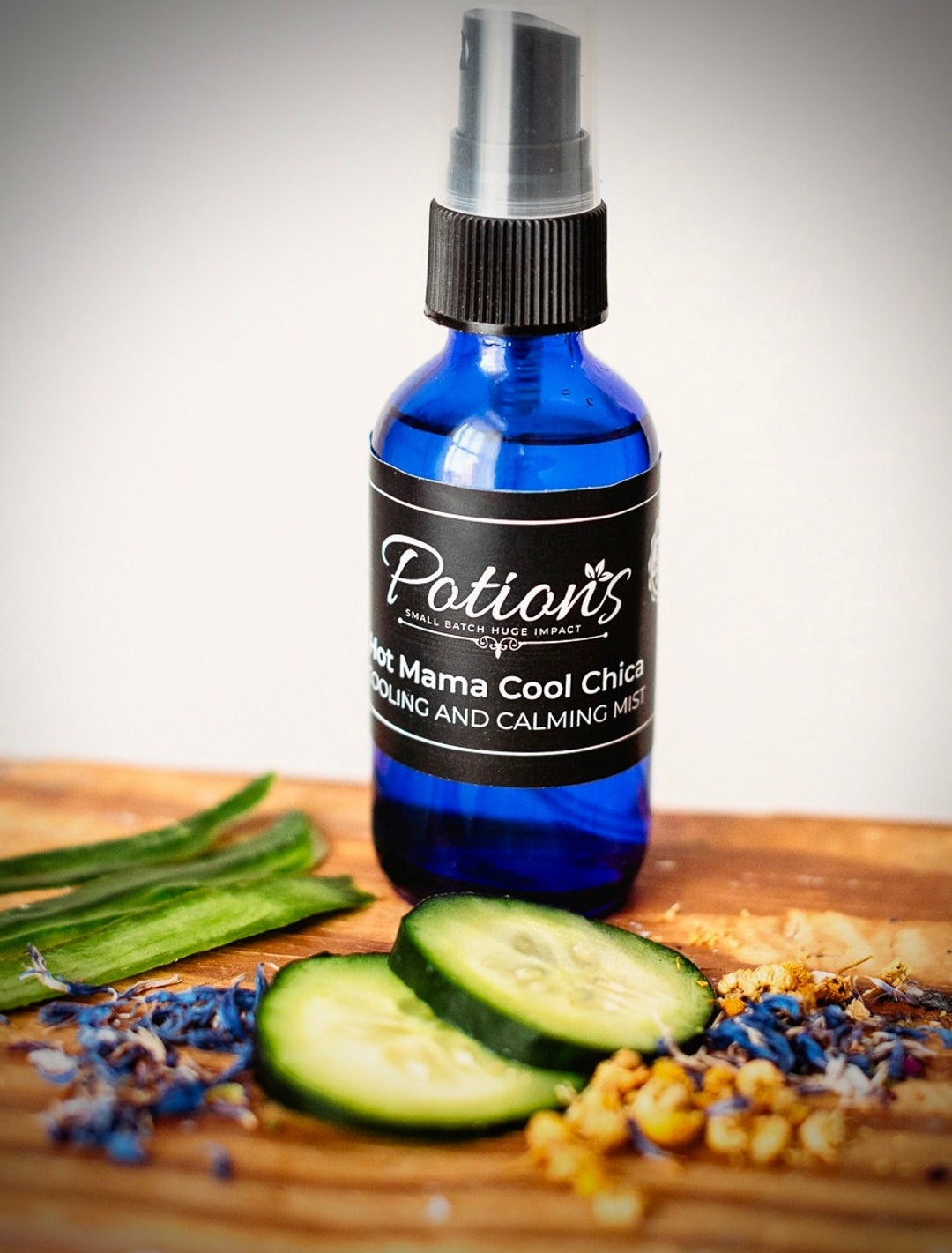 Cooling and Calming Mist - Body Mist - Organic - Linen Mist- Vegan ...