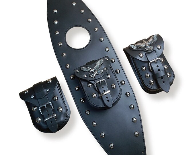 Motorcycle Gas Tank & Fender Decal Set. Universal for Harley, Honda ...