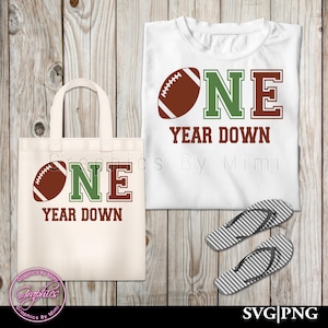 First Birthday Svg, Football One Svg, First Birthday Png, Football One ...