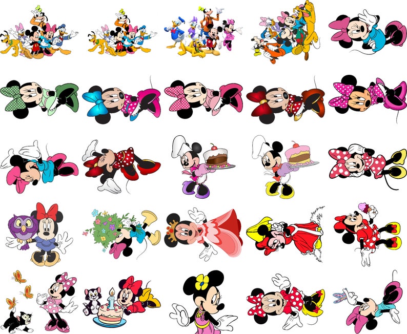 MOUSE Clipart Png Over 190 Images Digital Clipart Png File - Etsy