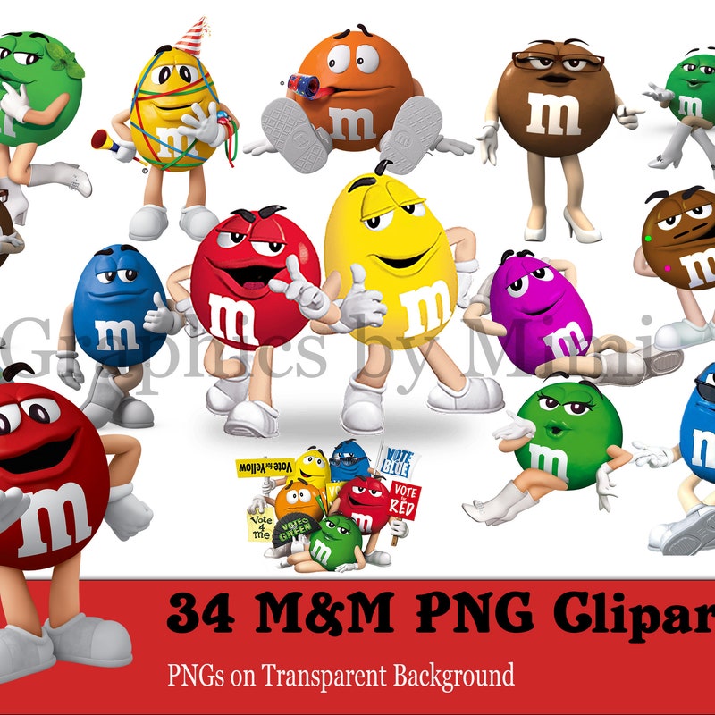 M&m Png for Kids - Etsy
