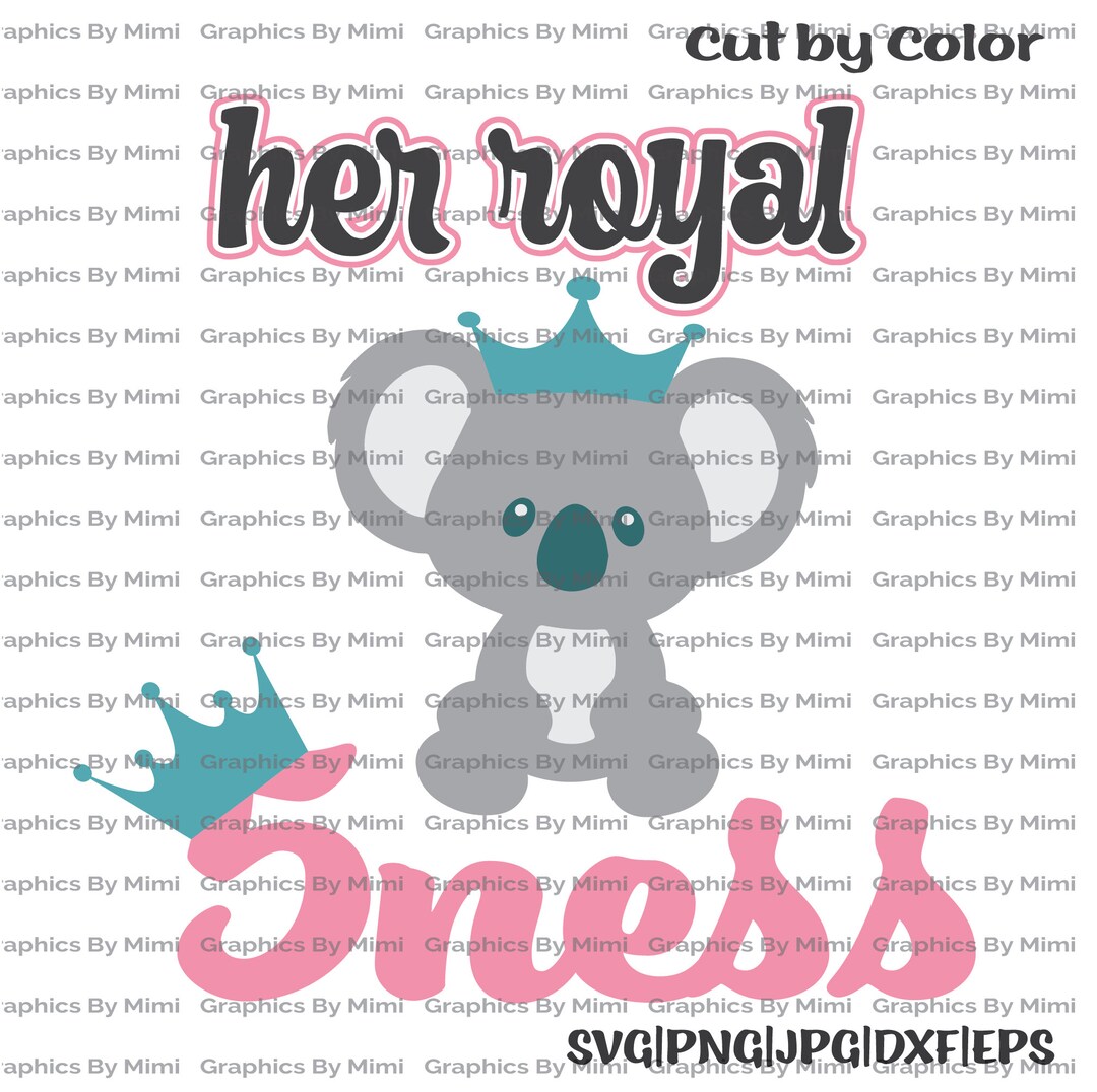 Her Royal Ness Svg, 5th Birthday Svg, Her Royal Ness Png, 5th Birthday ...