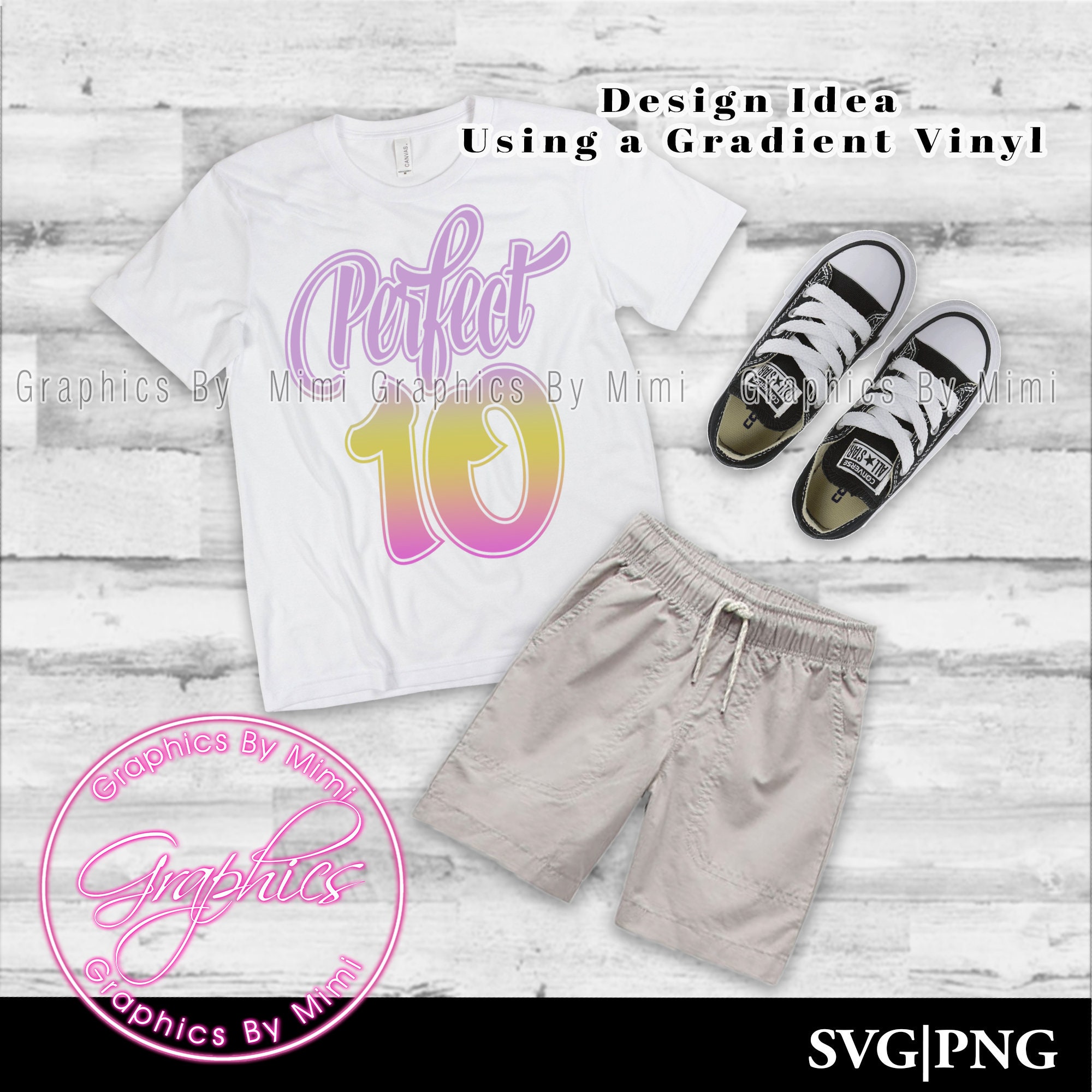 Perfect Svg Tenth Birthday Svg Perfect Png Tenth Birthday - Etsy