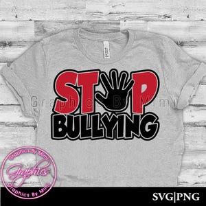 Stop Bullying Svg, Stop Bullying Png, Anti Bullying, Anti Bullying Svg ...