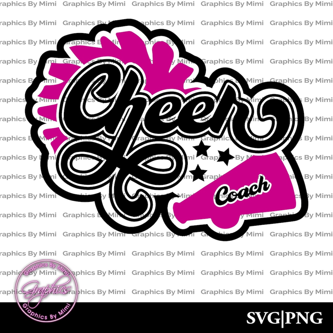 Cheer Coach Svg, Cheer Coach Png, Cheerleader Png, Cheerleader Svg ...