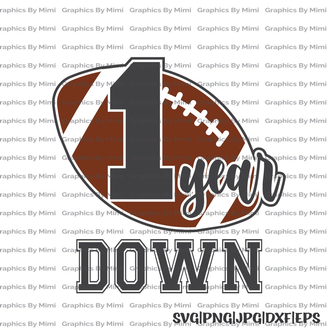 First Birthday Svg Football One Svg First Birthday Png - Etsy