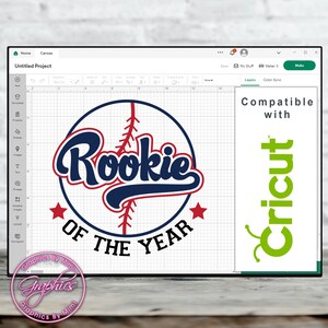 Rookie of the Svg, Year Svg, Rookie of the Png, Year Png, Little ...