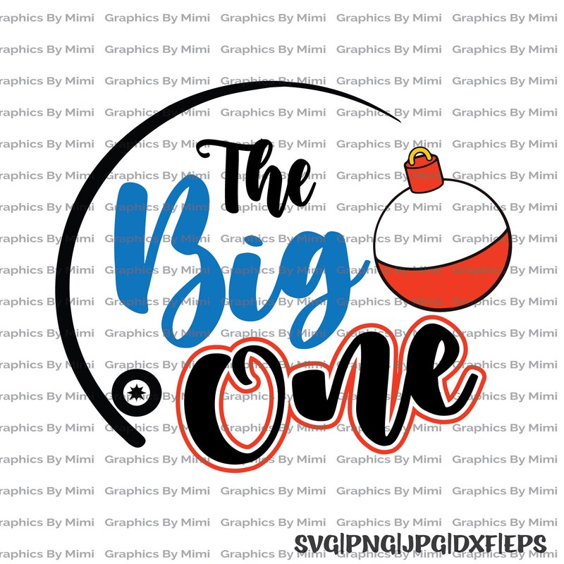 The Big One Svg - Etsy