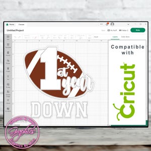 First Birthday Svg, Football One Svg, First Birthday Png, Football One ...