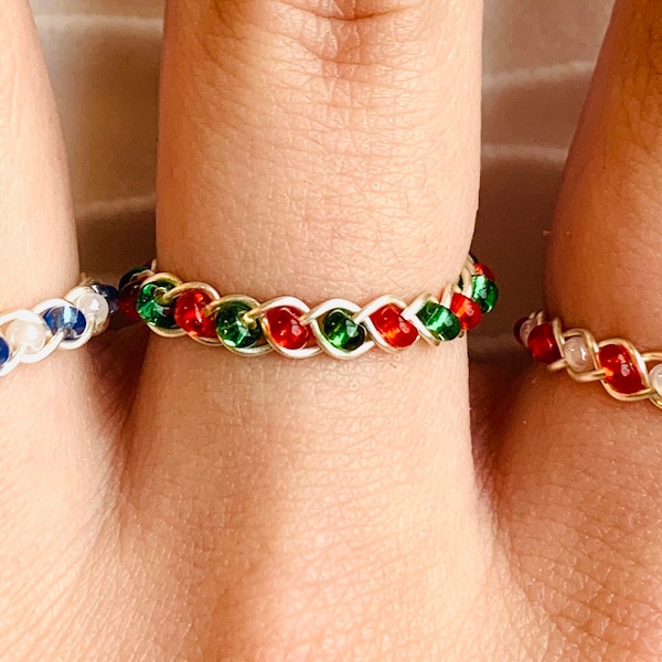 Christmas Ring - Etsy