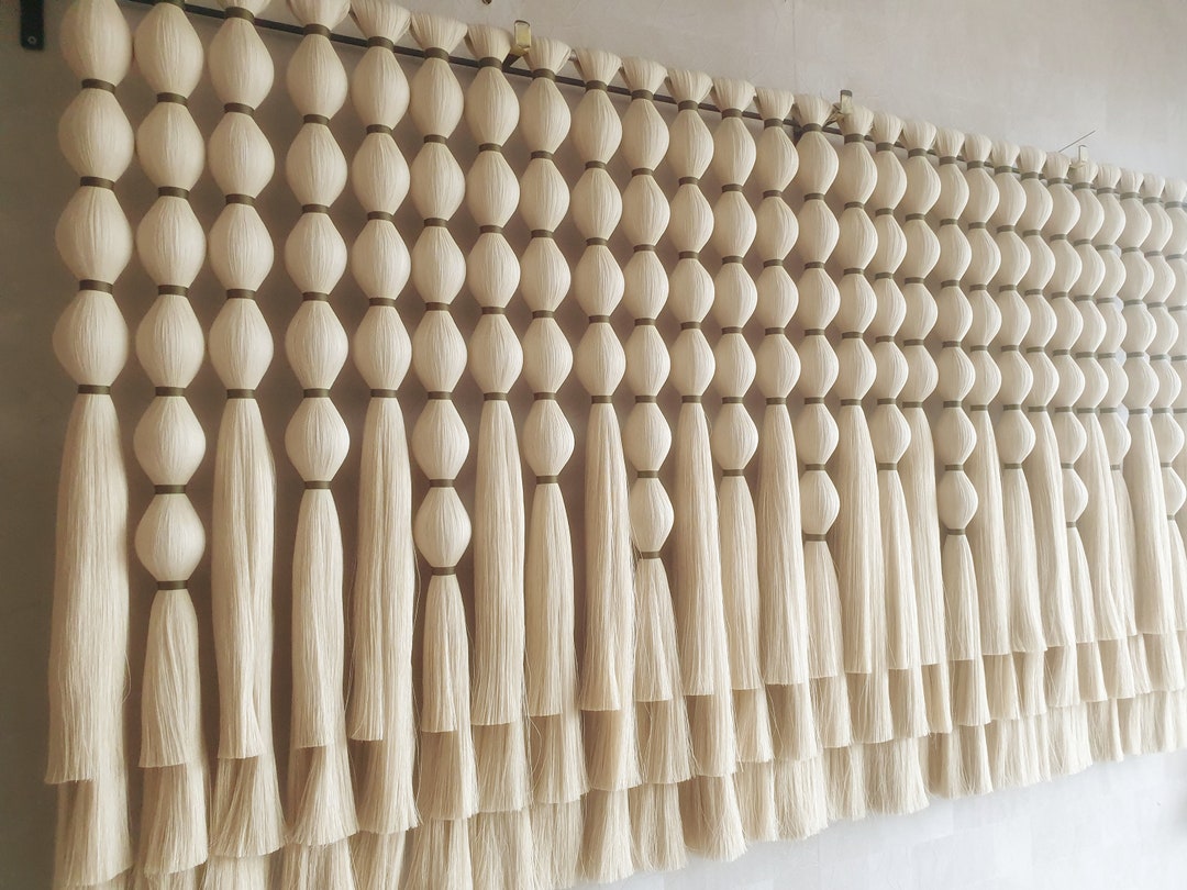 Customizable Natural Cotton Rope Macrame Wall Hangings - Etsy