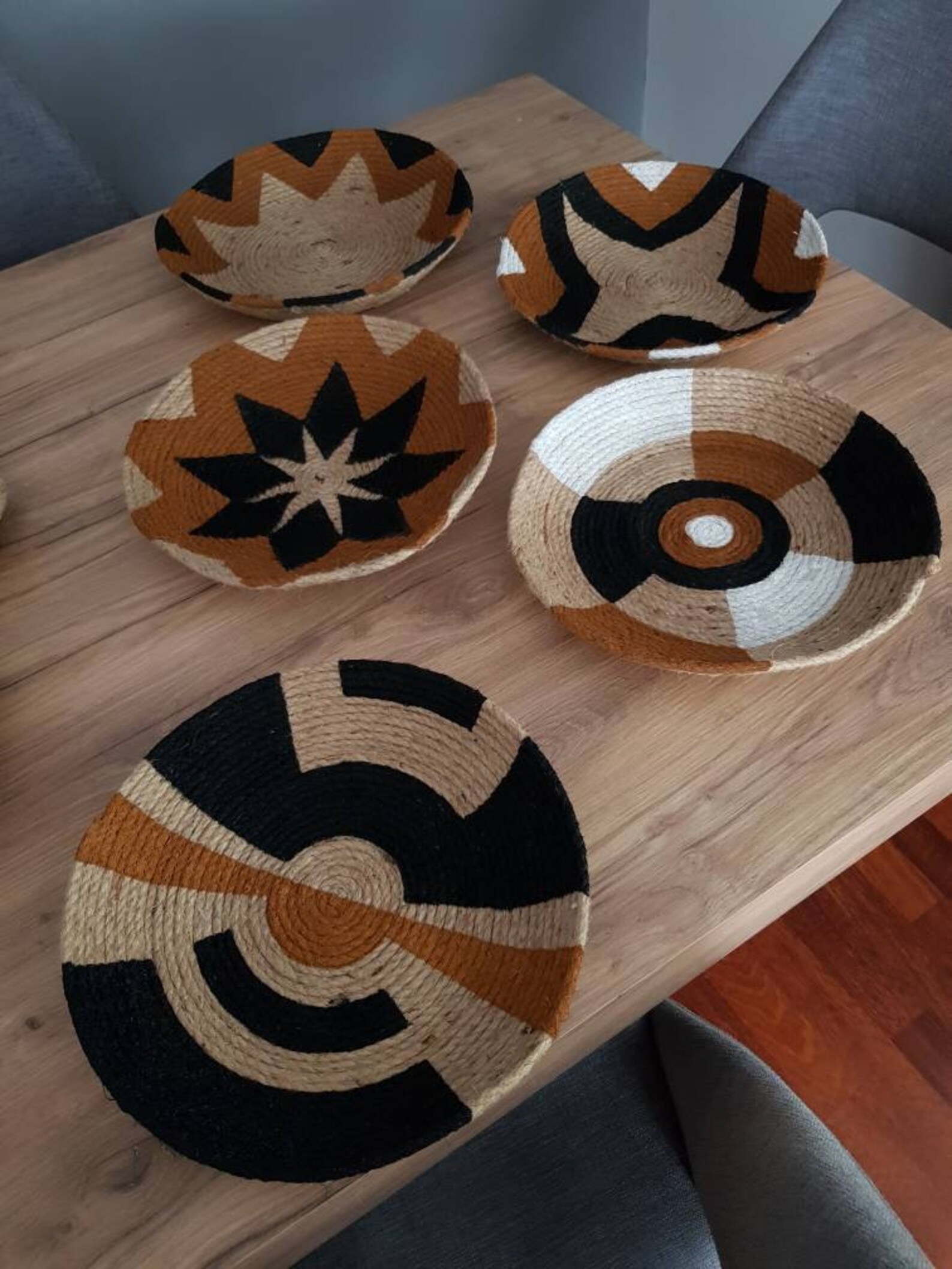 African Platecolourful Wall Plateboho Wall Platebalcony - Etsy