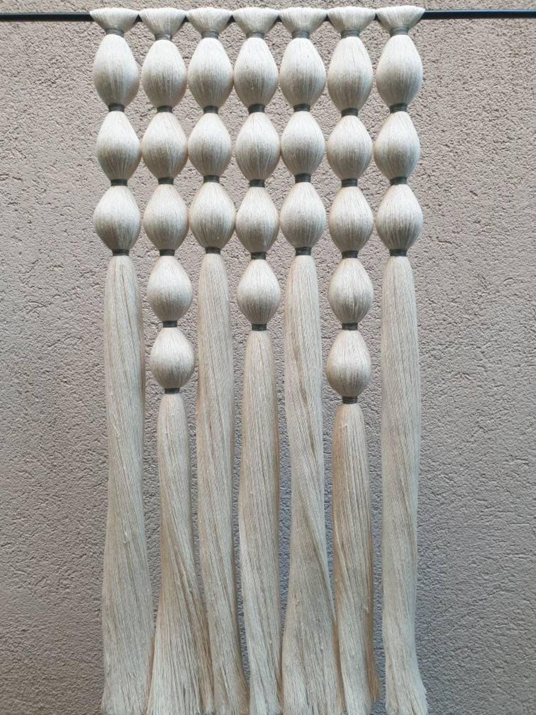 Large Woven Macrame Wall Hanging, Tufted Wall Hanging, Boho Bedding ...