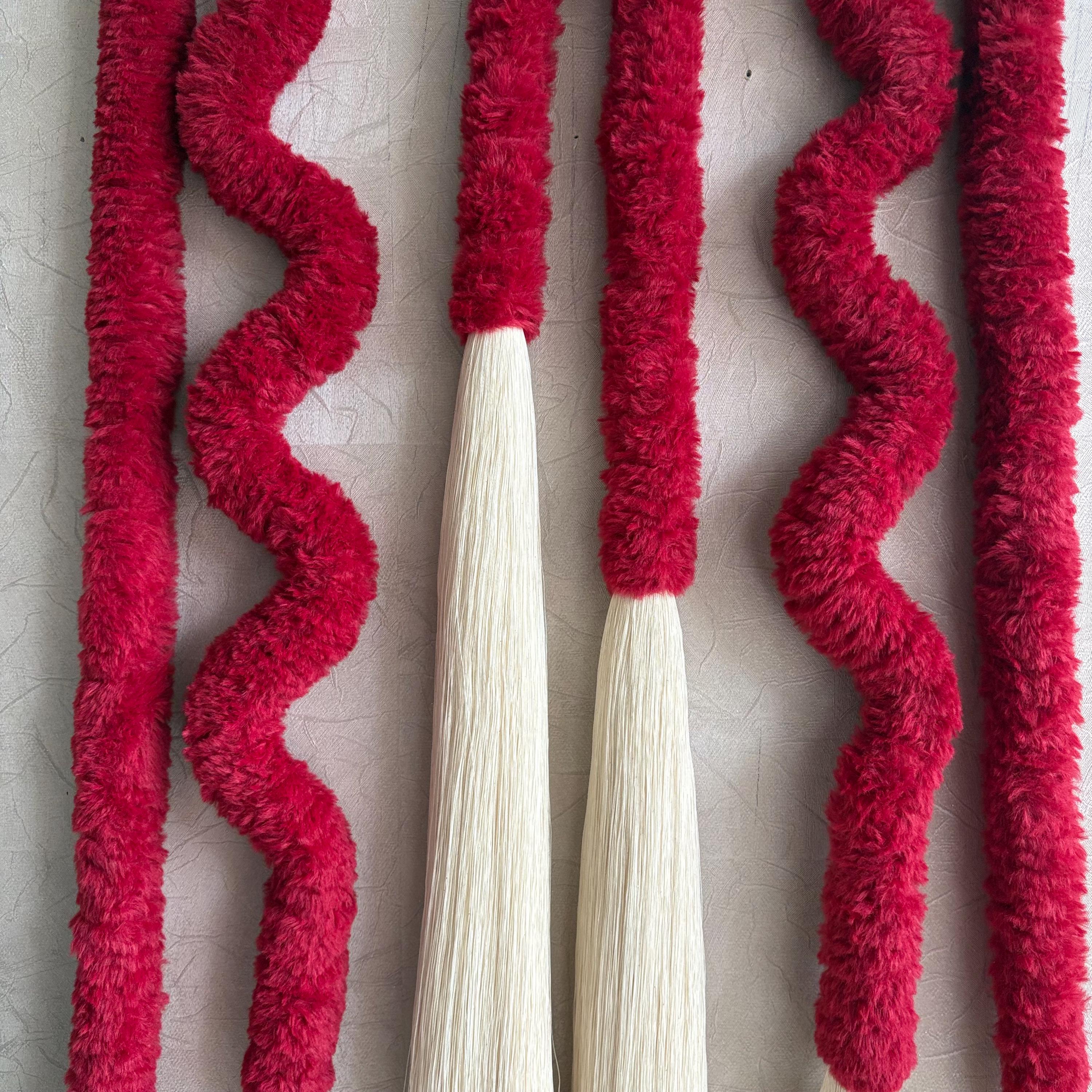 Handcrafted Wool Fiber Sculpture | Custom Contemporary Wall Art ...