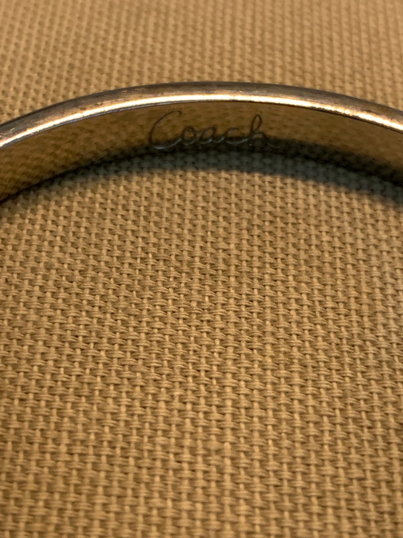 Coach Signature Bangle - Etsy