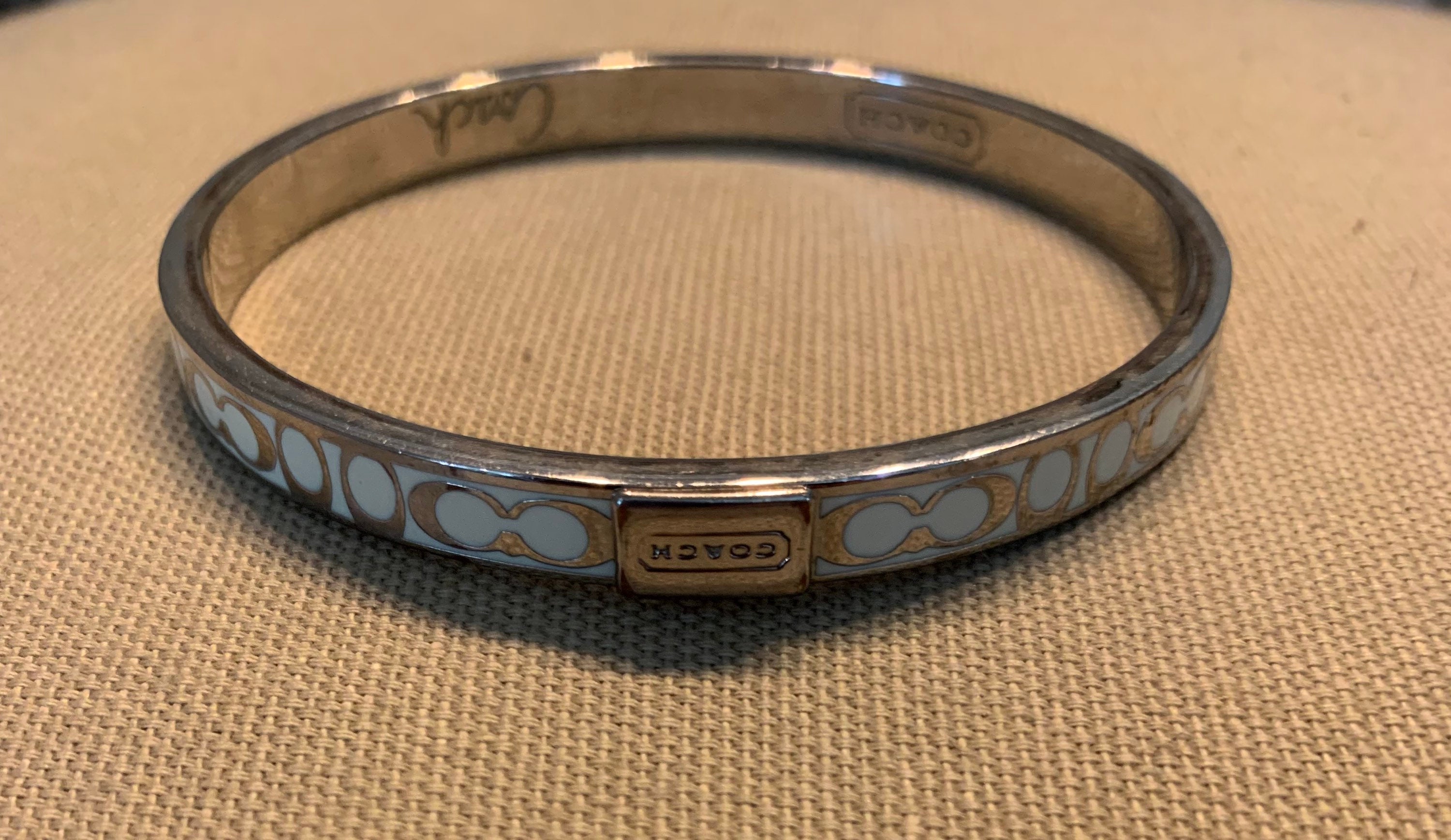 Coach Signature Bangle - Etsy