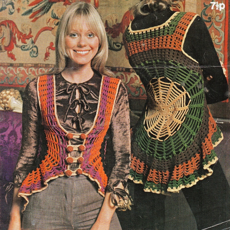 Vintage Crochet Patterns - Etsy
