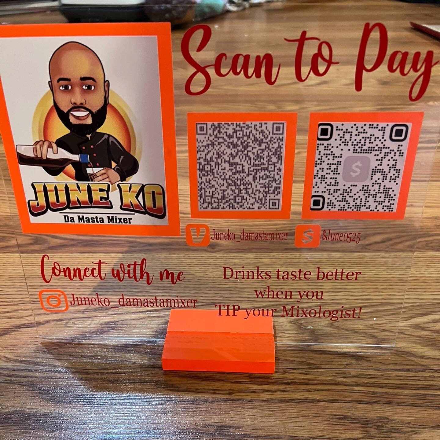 QR Code Signs, Scan to Pay, Payment Sign, Cashapp Sign, Paypal Sign - Etsy