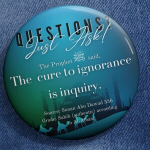 Islamic Buttons, Eid Gift, Muslim Gift, Ramadan Buttons - Etsy