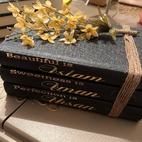 Designer Book Stack - Etsy