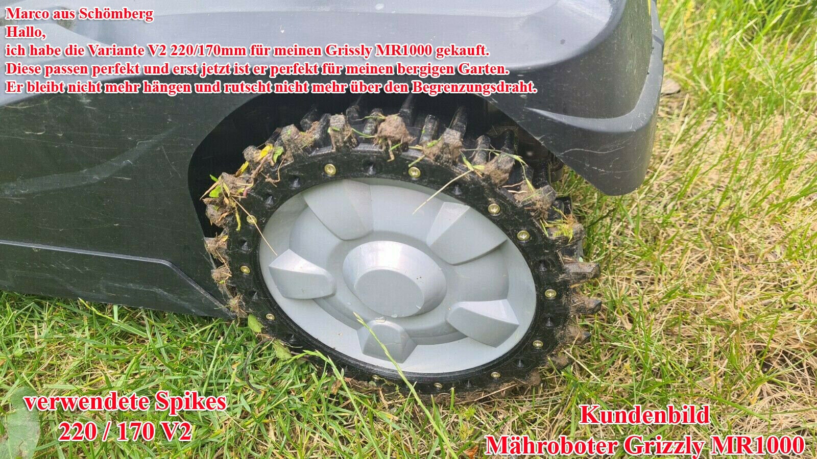 Mähroboter Spikes Universal verschiedene Größen und Varianten - Etsy.de