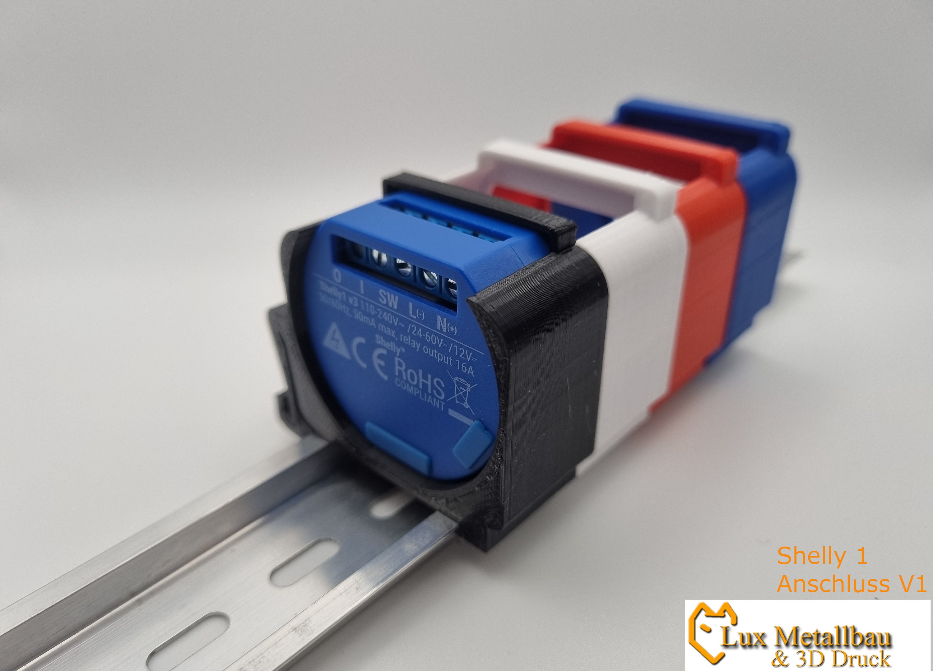Shelly 1 DIN Rail Mount DIN Rail Mount - Etsy