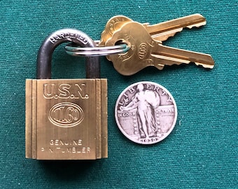 Vintage Ilco Lock With 2 Keys - Etsy