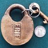 Antique WORRCO Cast Brass Switch Padlock No Key - Etsy