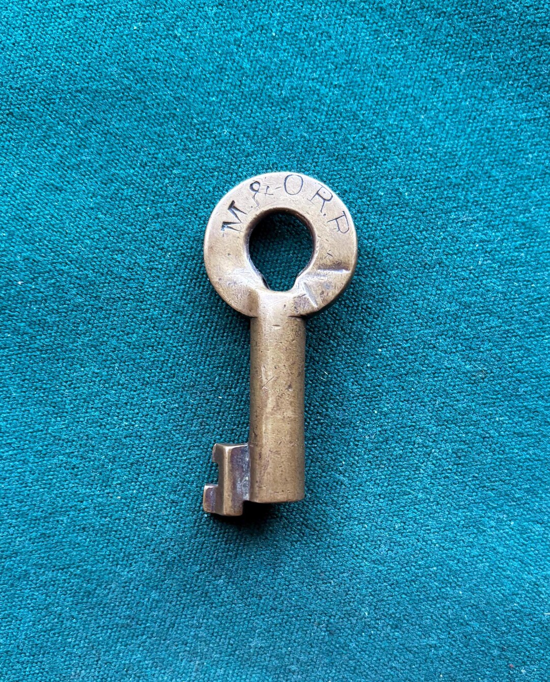 Mobile and Ohio Railroad M&O Brass Barrel Switch Key – Wilson Bohannan ...