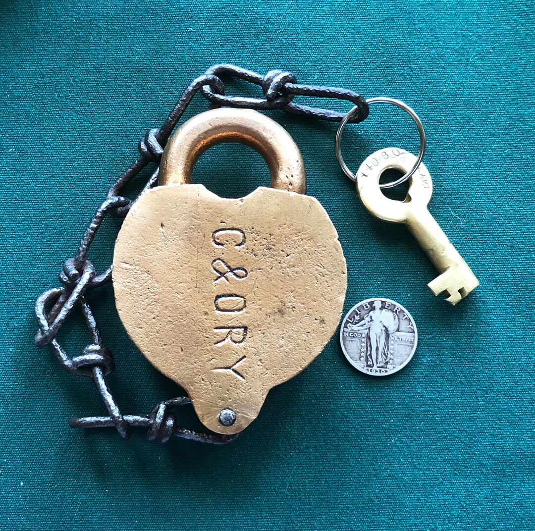 Chesapeake and Ohio ( C&ORY ) Railway Slaymaker Padlock Antique ...