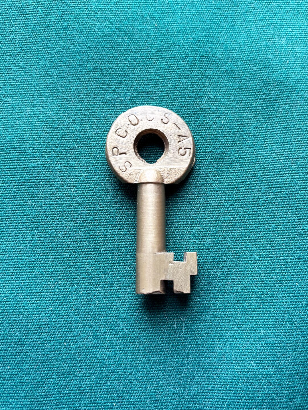 Southern Pacific Company Railroad ( SPCO-45 ) Brass Barrel Switch Key ...