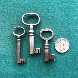 3 Antique Steel British Cabinet Keys – Mid/late 1800s - Etsy