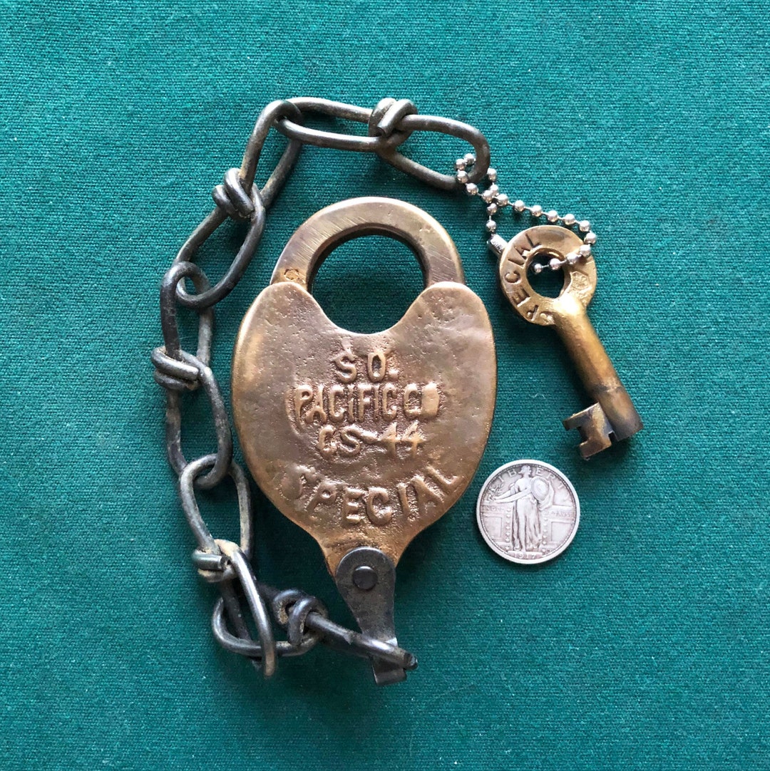 Southern Pacific Railroad CS-44 Special Purpose Padlock +1 SPCO CS-44 ...