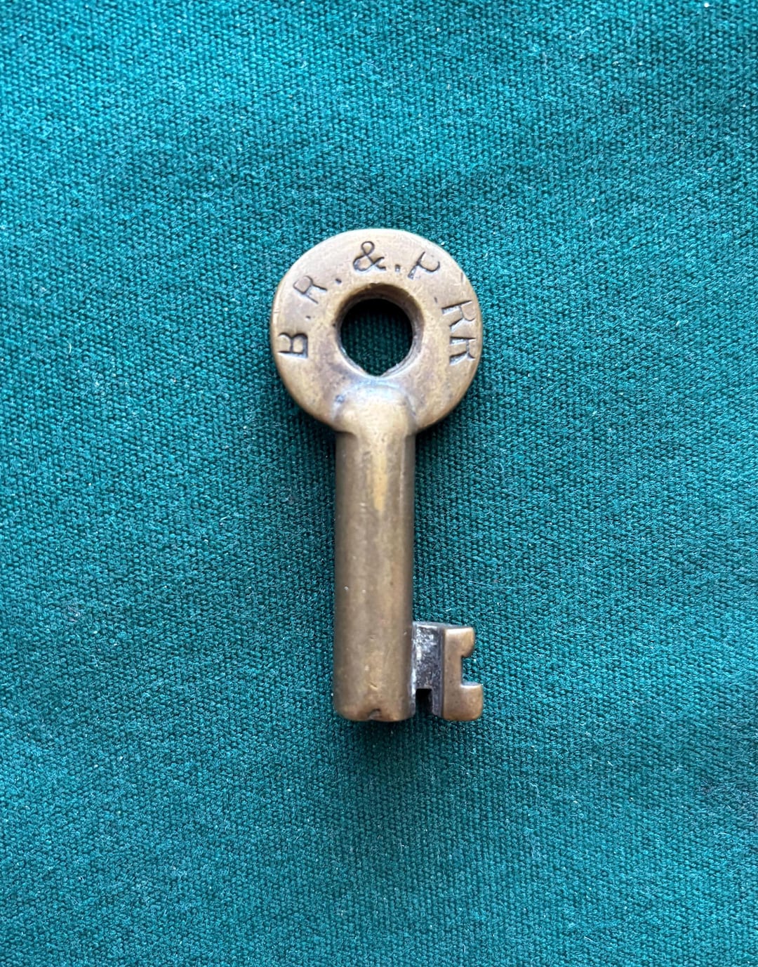 Buffalo, Rochester and Pittsburgh Railway BR&P Brass Barrel Switch Key ...