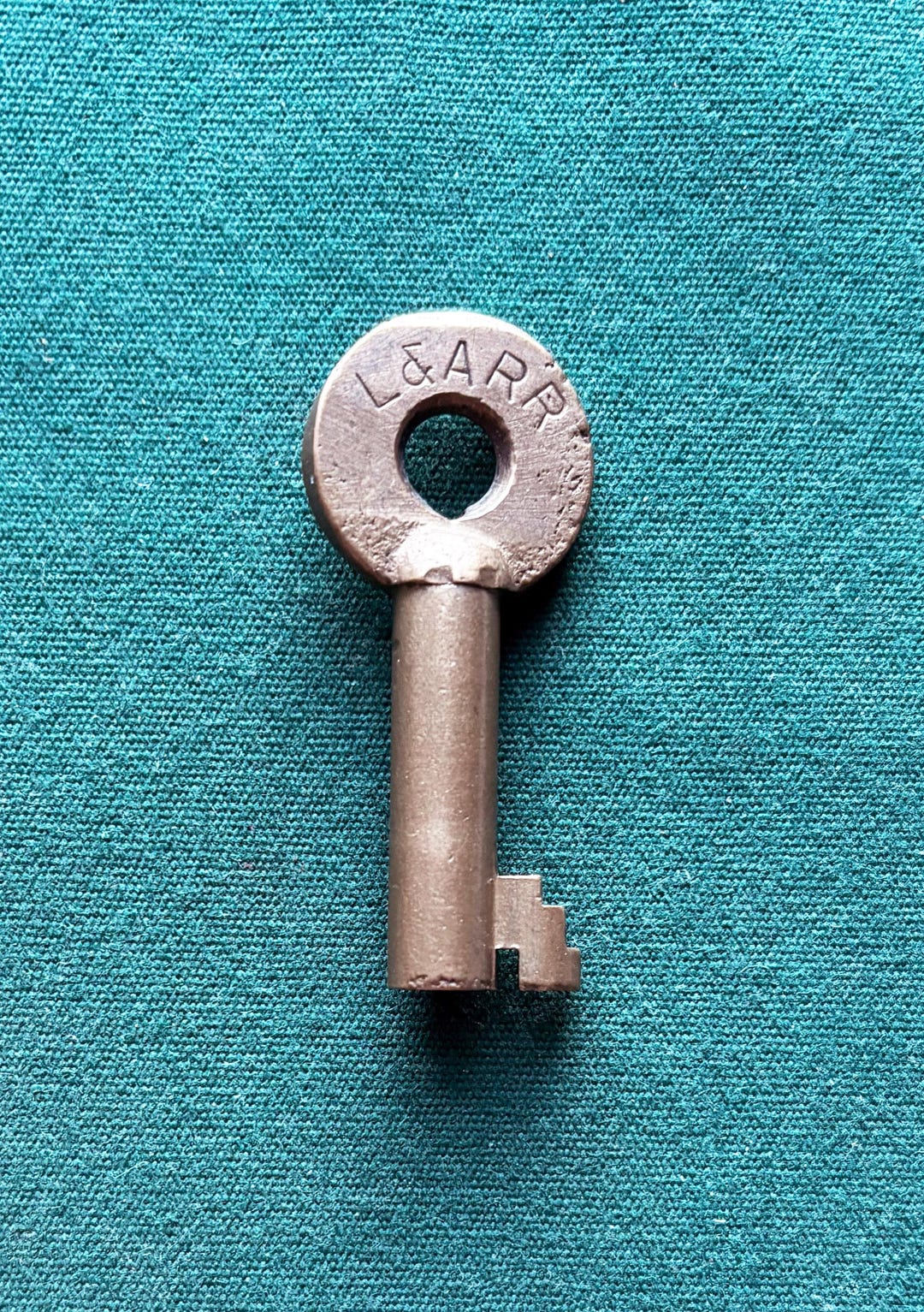 Louisiana and Arkansas Railroad L&ARR Brass Barrel Key ADLAKE - Etsy