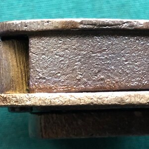 Antique WORRCO Cast Brass Switch Padlock No Key - Etsy