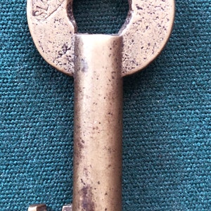 Erie Railroad ERR ( ERIE RR ) Brass Barrel Switch Key – Slaymaker – Pre ...